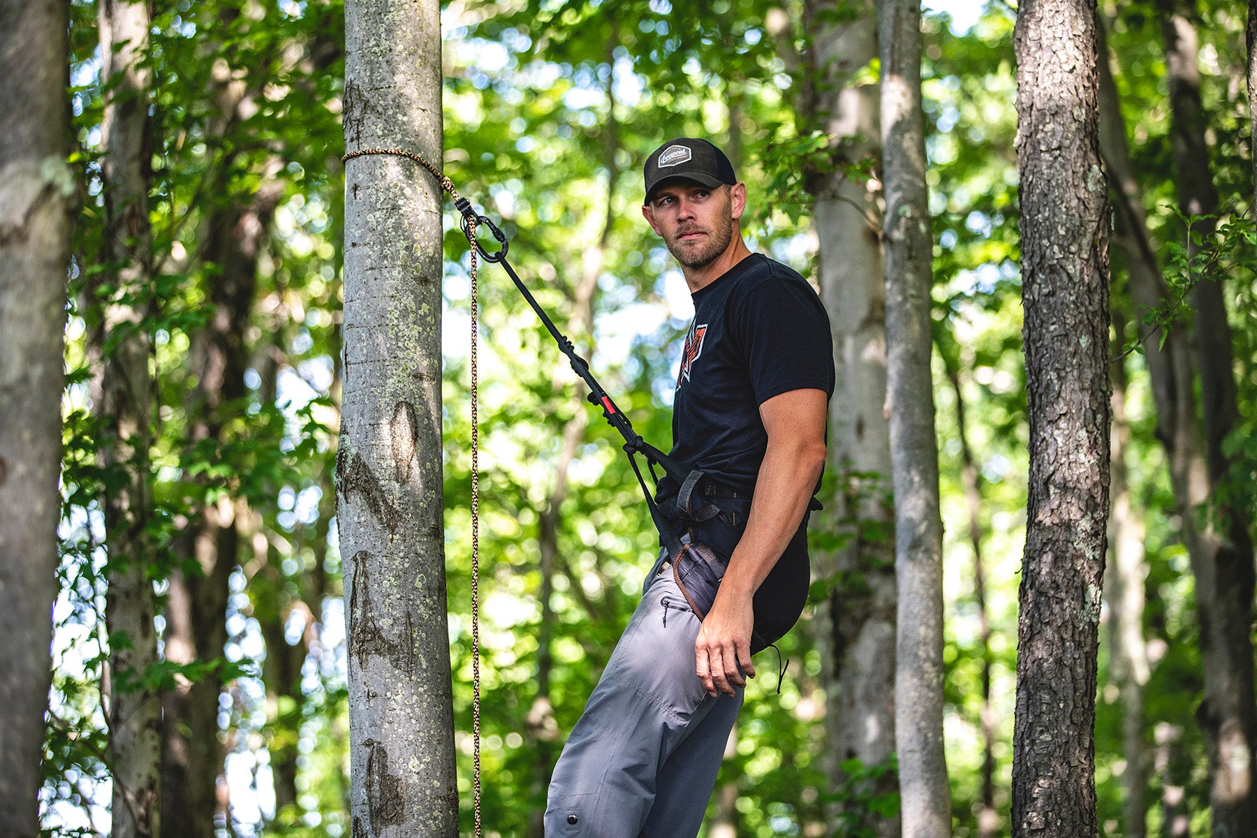 Levi Morgan Tries on the Venatic Saddle - Trophyline